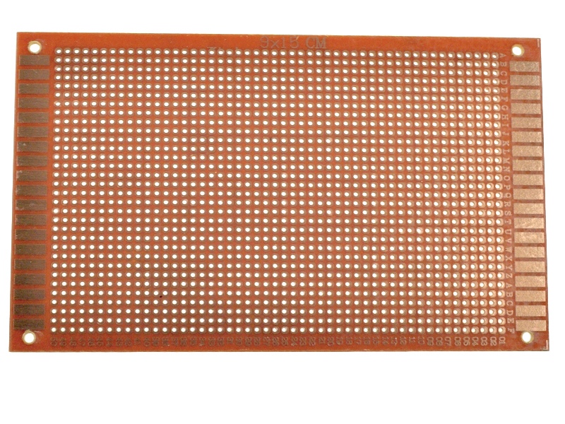 Circuit board; PCB 9x15; 90x150; 2,54mm - Electronic store - FIRMA PIEKARZ