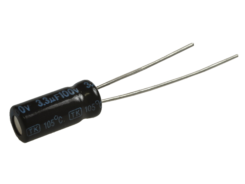 Capacitor; Jamicon; 3,3uF; 100V - Electronic store - FIRMA PIEKARZ