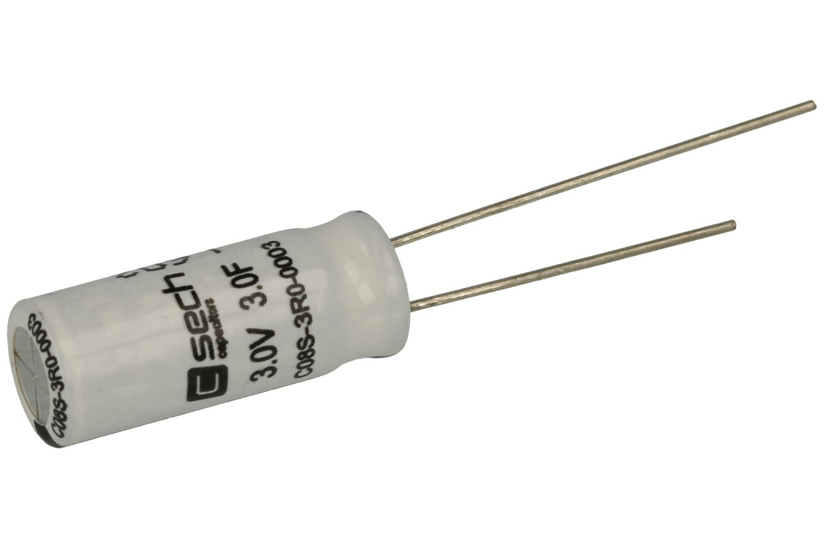 Capacitor; Sech; 3F; 3V - Electronic store - FIRMA PIEKARZ