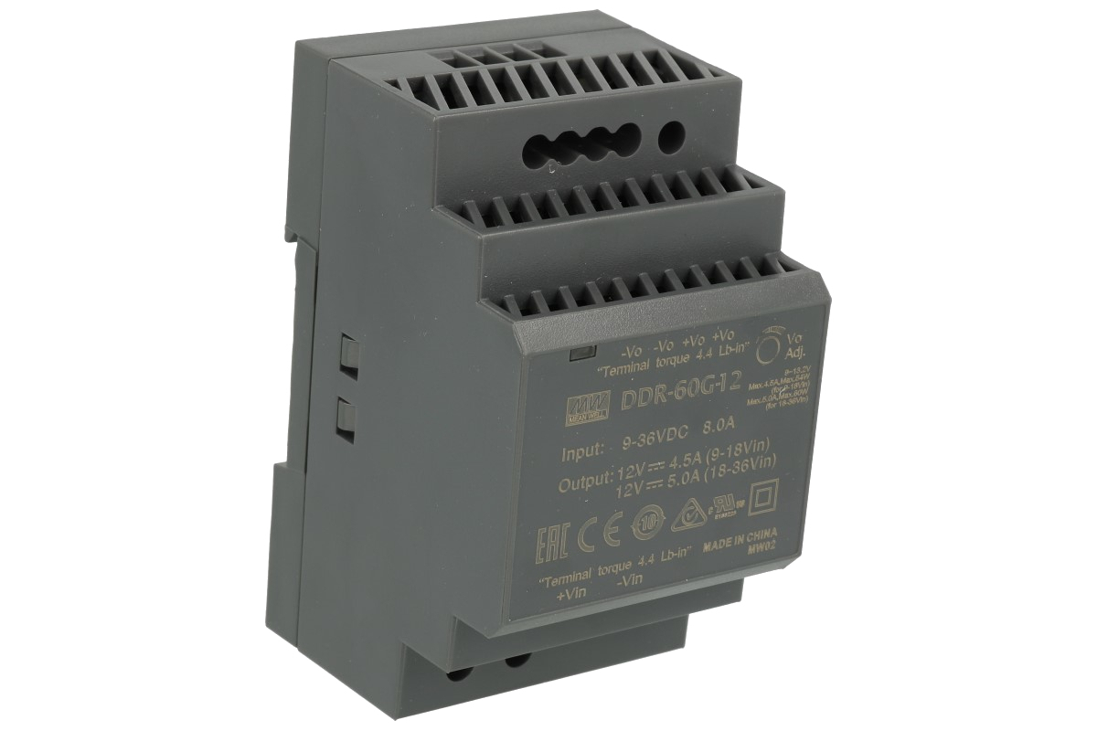 Power inverter; DDR-60G-12; 9÷36V DC; 12V DC - Electronic store - FIRMA ...