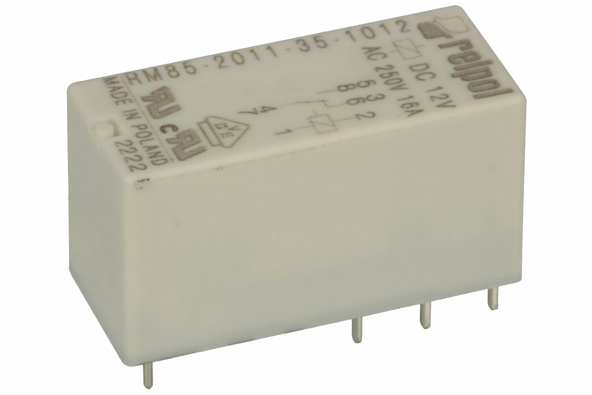 Relay; Fujitsu Takamisawa; FTR-K1CK012W; PCB trough hole; SPDT; 12V; 16A; 16A - Electronic store ...