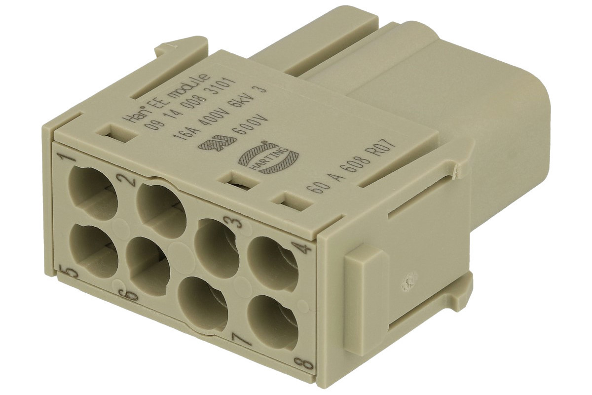 Socket; Han Modular; Harting; 09140083101 - Electronic store - FIRMA PIEKARZ