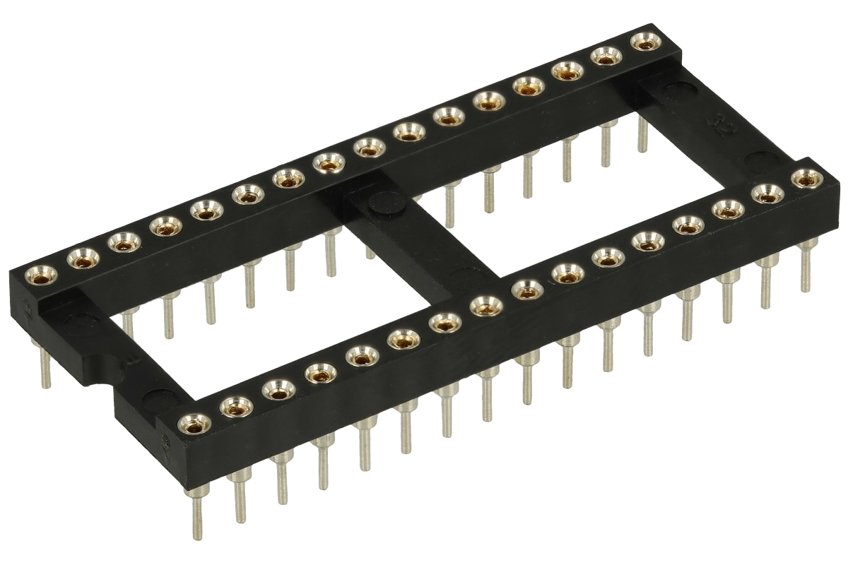 Socket; pecision DIP; PDIP32p; 32 ways - Electronic store - FIRMA PIEKARZ