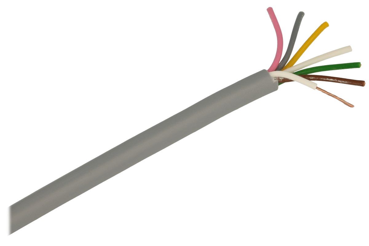 Wire; Technokabel; LIYY; gray; 6 cores; 0,34mm2 - Electronic store ...