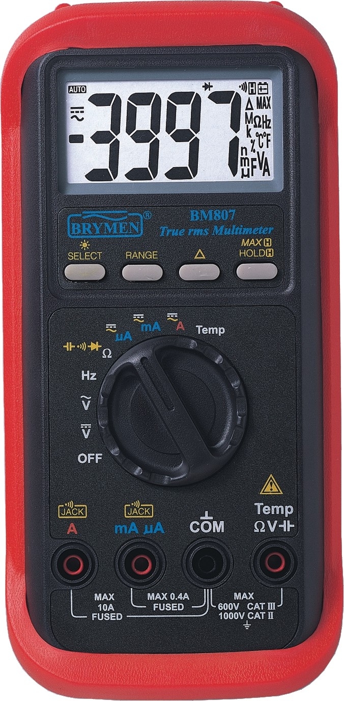 Multimeter; Brymen; BM807s - Electronic store - FIRMA PIEKARZ