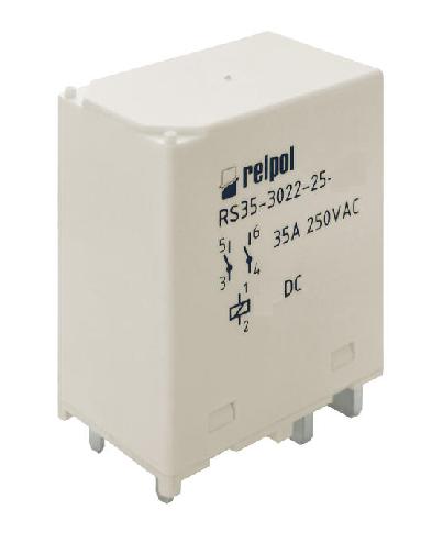 Przekaźnik; Relpol; RS35-3022-25-1024; 2 styki zwierne; 24V; 35A ...