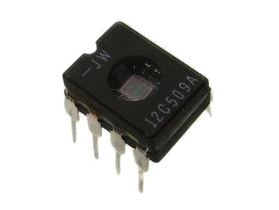 Microcontroller; Microchip; PIC12C509A/JW - Electronic store - FIRMA PIEKARZ