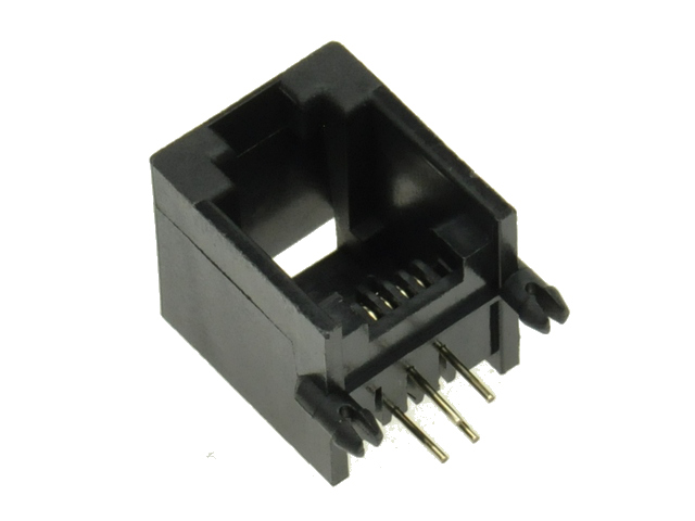 Socket; RJ11 6p4c; 9612-6413u - Electronic store - FIRMA PIEKARZ