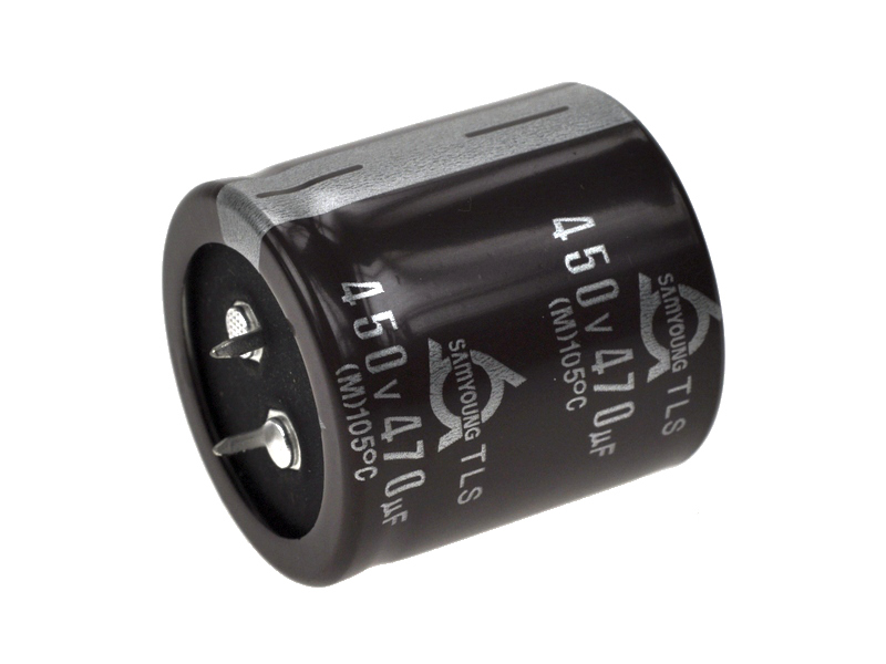 Capacitor; Samyoung; 470uF - Electronic store - FIRMA PIEKARZ