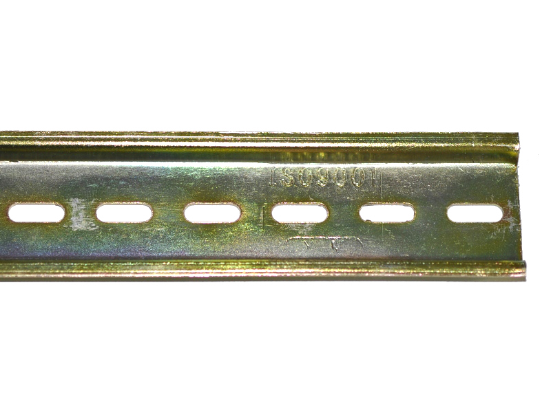 DIN rail TS35 with holes; SM35/1m - Electronic store - FIRMA PIEKARZ