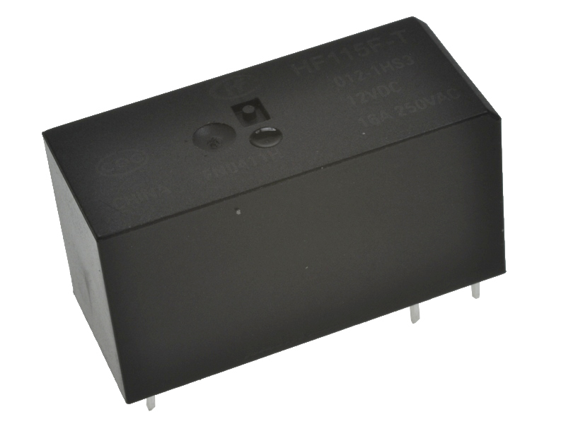 Przekaźnik; Hongfa; HF115F-T-012-1HS3 (JQX115); do druku (PCB); do gniazda; 1 styk zwierny; 12V ...