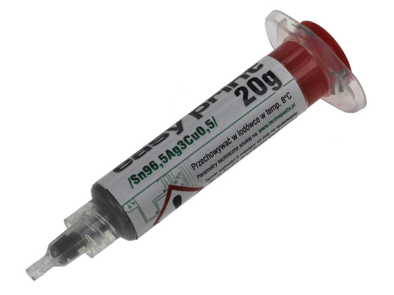 Paste; Easy print Sn96,5/Ag3/Cu0,5/250g AGT-026; AG Termopasty ...