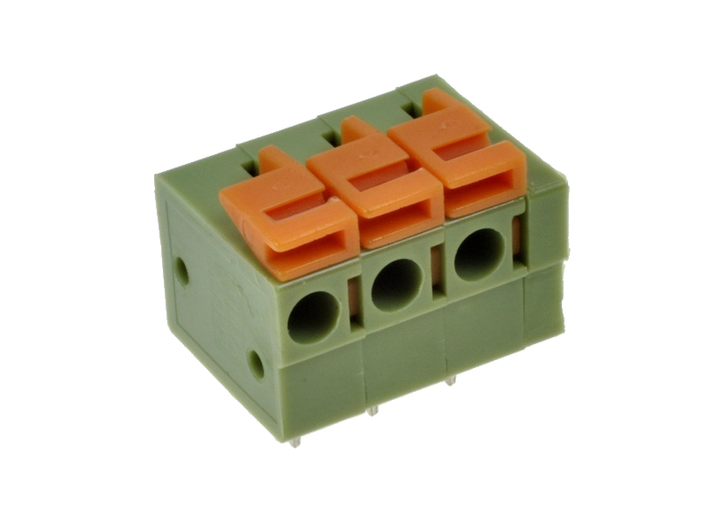 Terminal block; screwless; XY122R-03P; 3 ways - Electronic store ...