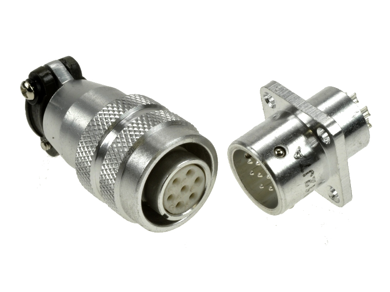 Connector; Connfly; C03/7p; 7 ways - Electronic store - FIRMA PIEKARZ