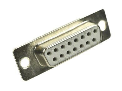 Socket; D-Sub; Canon 15p; 15 ways - Electronic store - FIRMA PIEKARZ