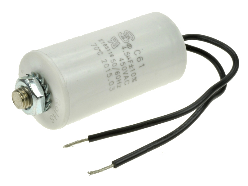 Capacitor; S-cap; 4,5uF; 450V AC - Electronic store - FIRMA PIEKARZ