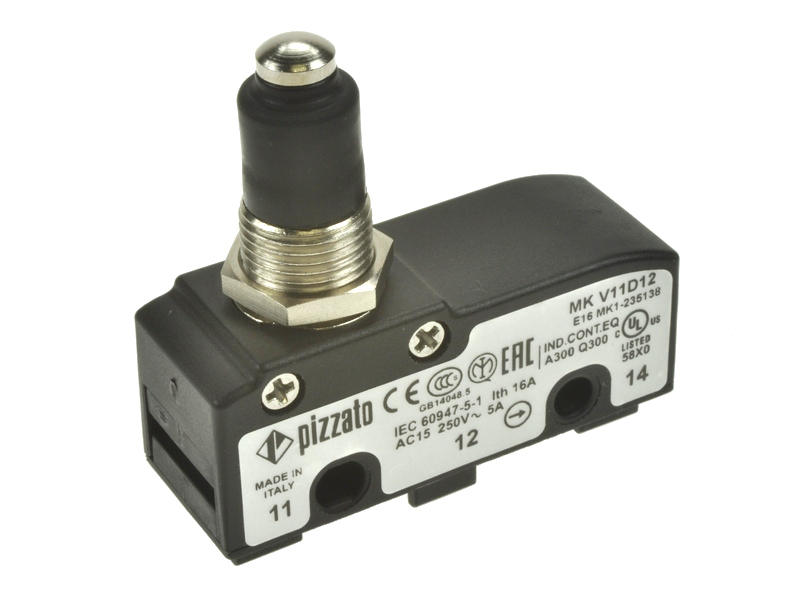 Microswitch; Pizzato; MK V11D12; IP40 - Electronic store - FIRMA PIEKARZ