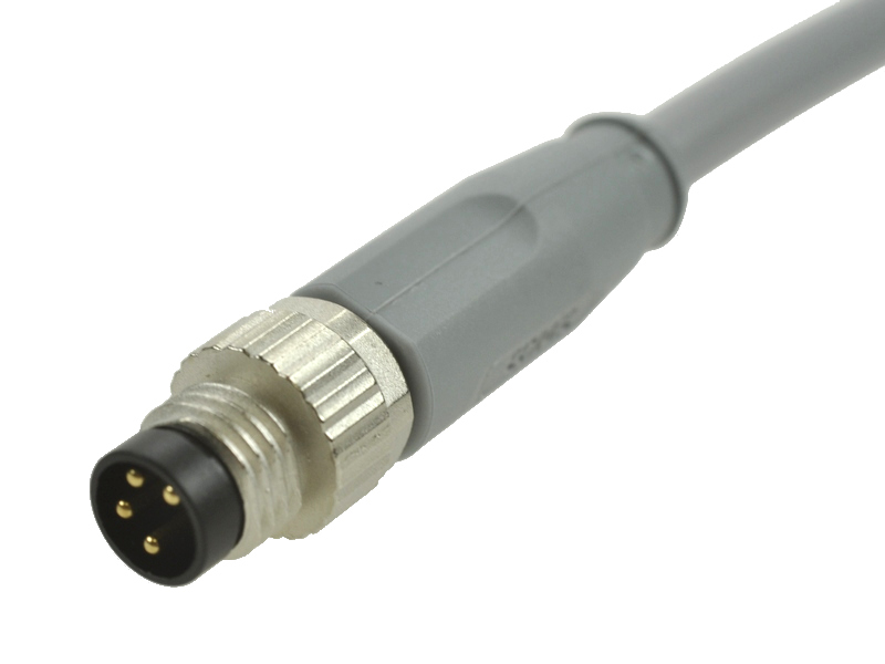 Wtyk z przewodem; Conec; 42-10040; 4 tory - Sklep elektroniczny - FIRMA ...