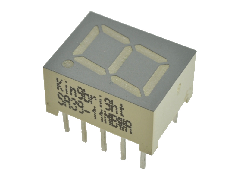 Display; Kingbright; SA39-11MBWA - Electronic store - FIRMA PIEKARZ