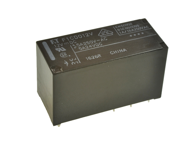 Przekaźnik; Fujitsu Takamisawa; FTR-F1CD012V; do druku (PCB); 2 styki przełączne; 12V; 7A; 5A ...