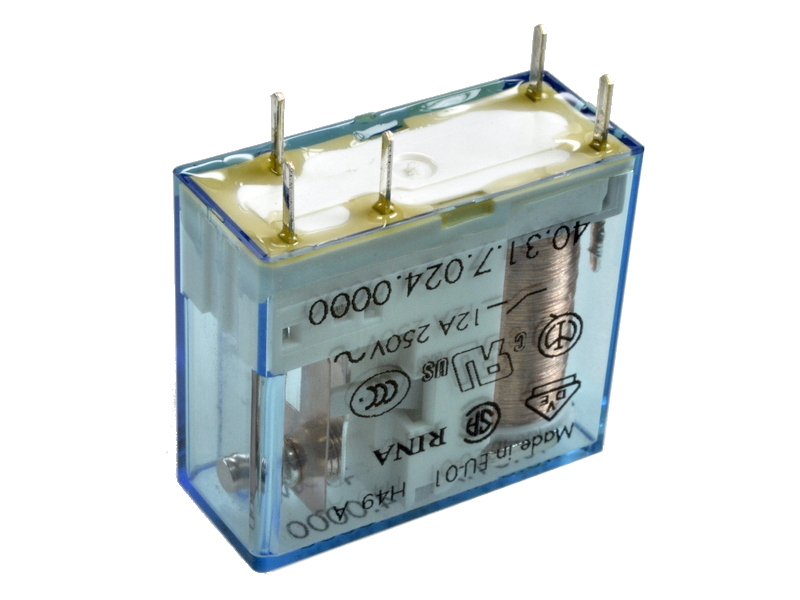 Przekaźnik; Finder; 40.31.7.024.0000; do druku (PCB); do gniazda; 1 ...