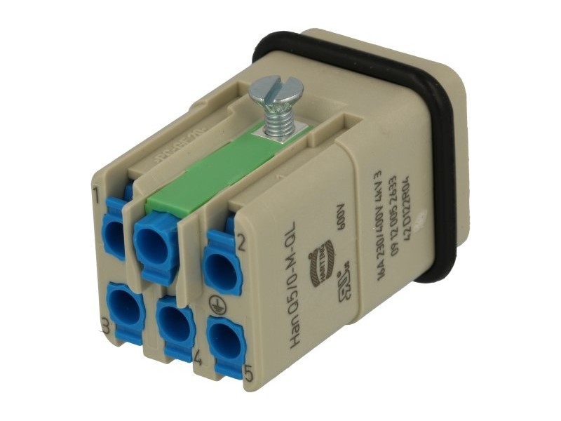 Wtyk; Han E Quick-Lock; Harting; 09120052633; 5 torów | Sklep ...