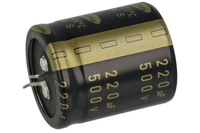 Capacitor; Samsung; 220uF; 500V - Electronic store - FIRMA PIEKARZ