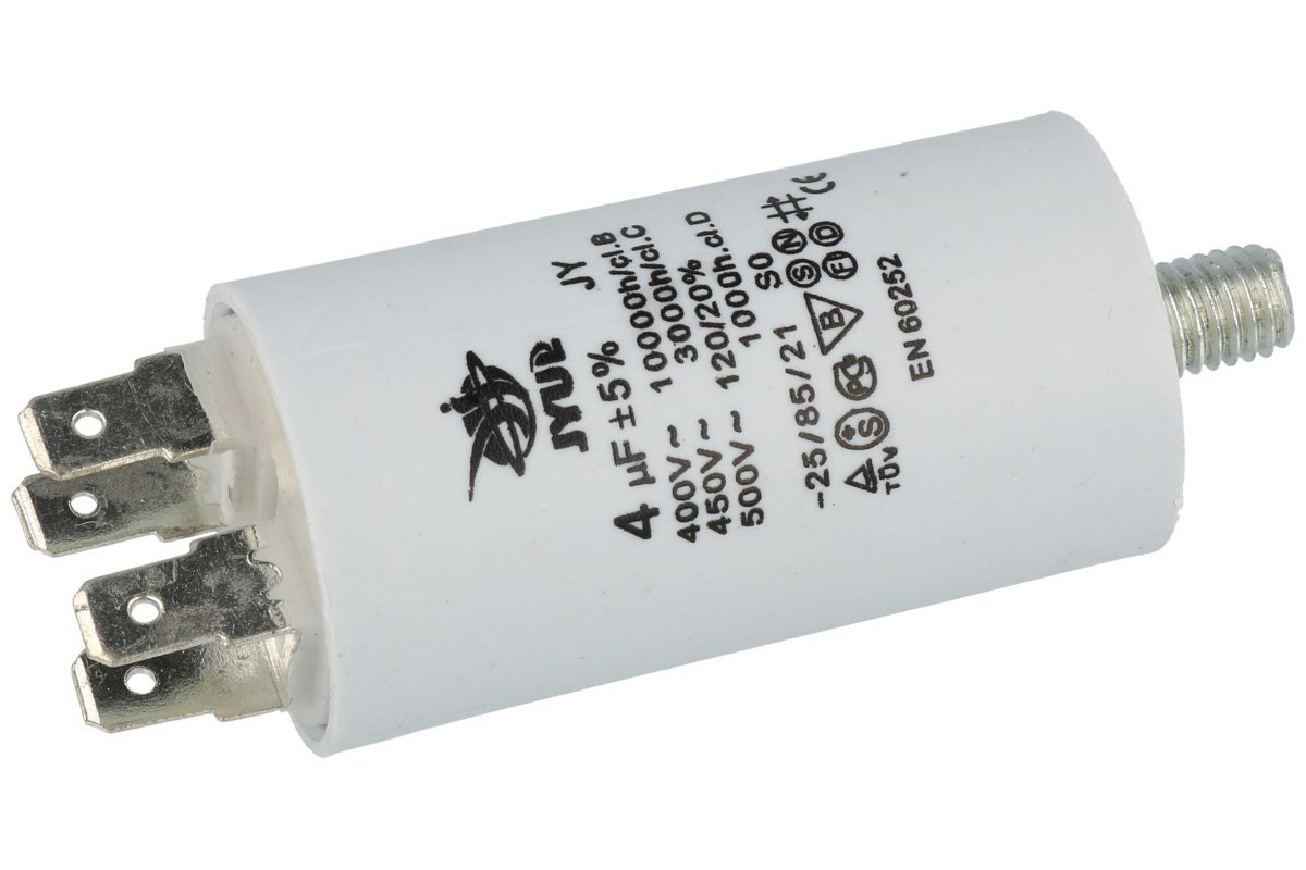 Capacitor; Shenge; C61-450VAC-4uF 5%; 4uF; 450V AC - Electronic store ...