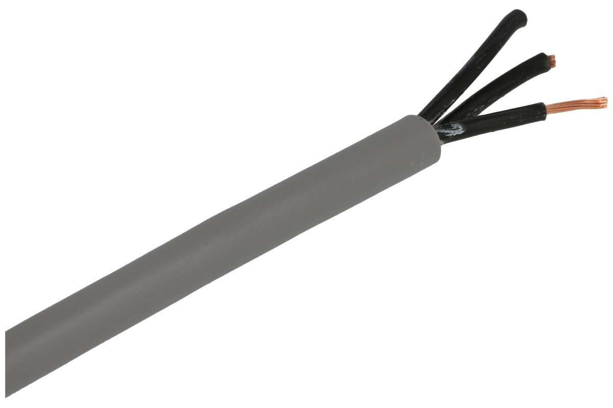 Wire; Helukabel; OZ-500; gray; 3 cores; stranded; Cu - Electronic store ...