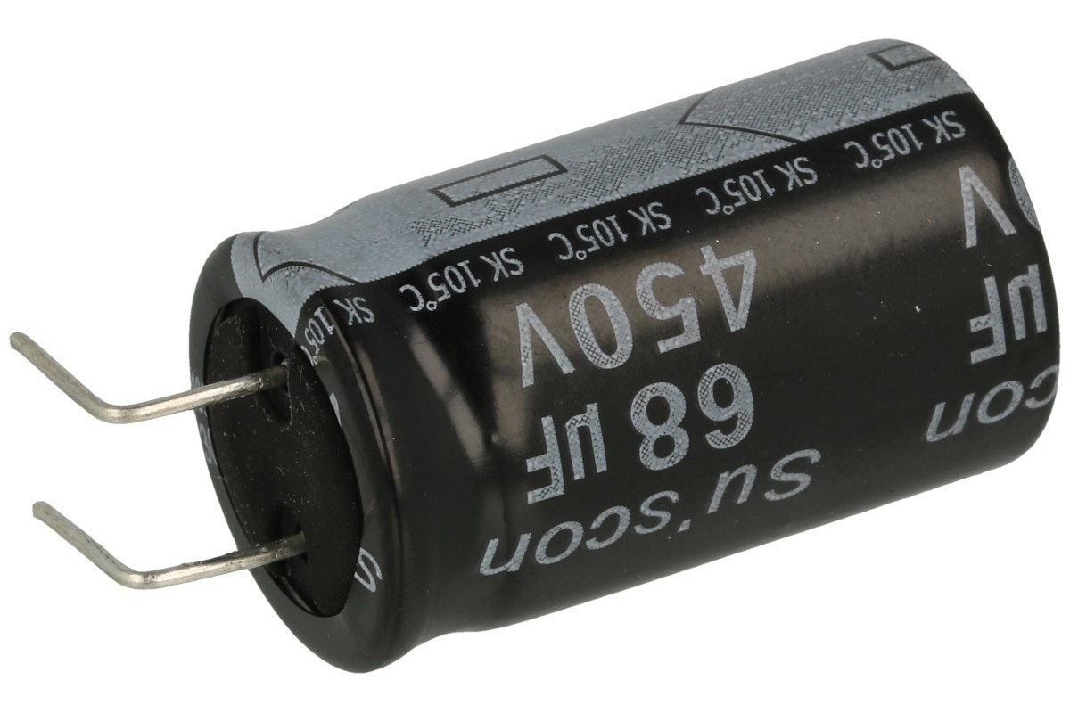 Capacitor; 68uF; 450V - Electronic store - FIRMA PIEKARZ