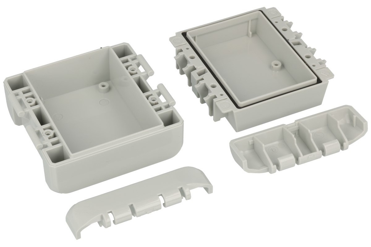 Enclosure; Bopla; B080805 PC-V0 7035 - Electronic store - FIRMA PIEKARZ