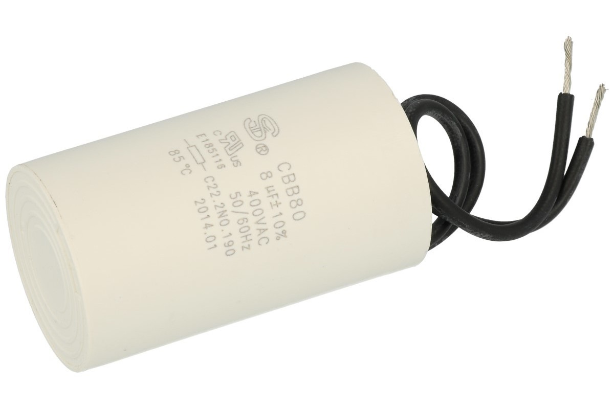Capacitor; S-cap; 8uF; 400V - Electronic store - FIRMA PIEKARZ