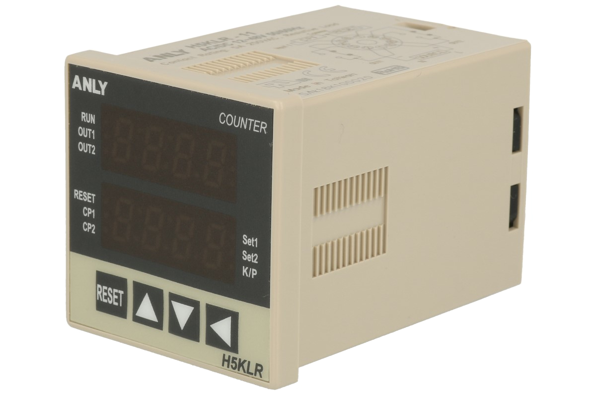 Impulse counter; Anly Electronics; A-H5KLR-11 12-48 AC/DC - Electronic ...