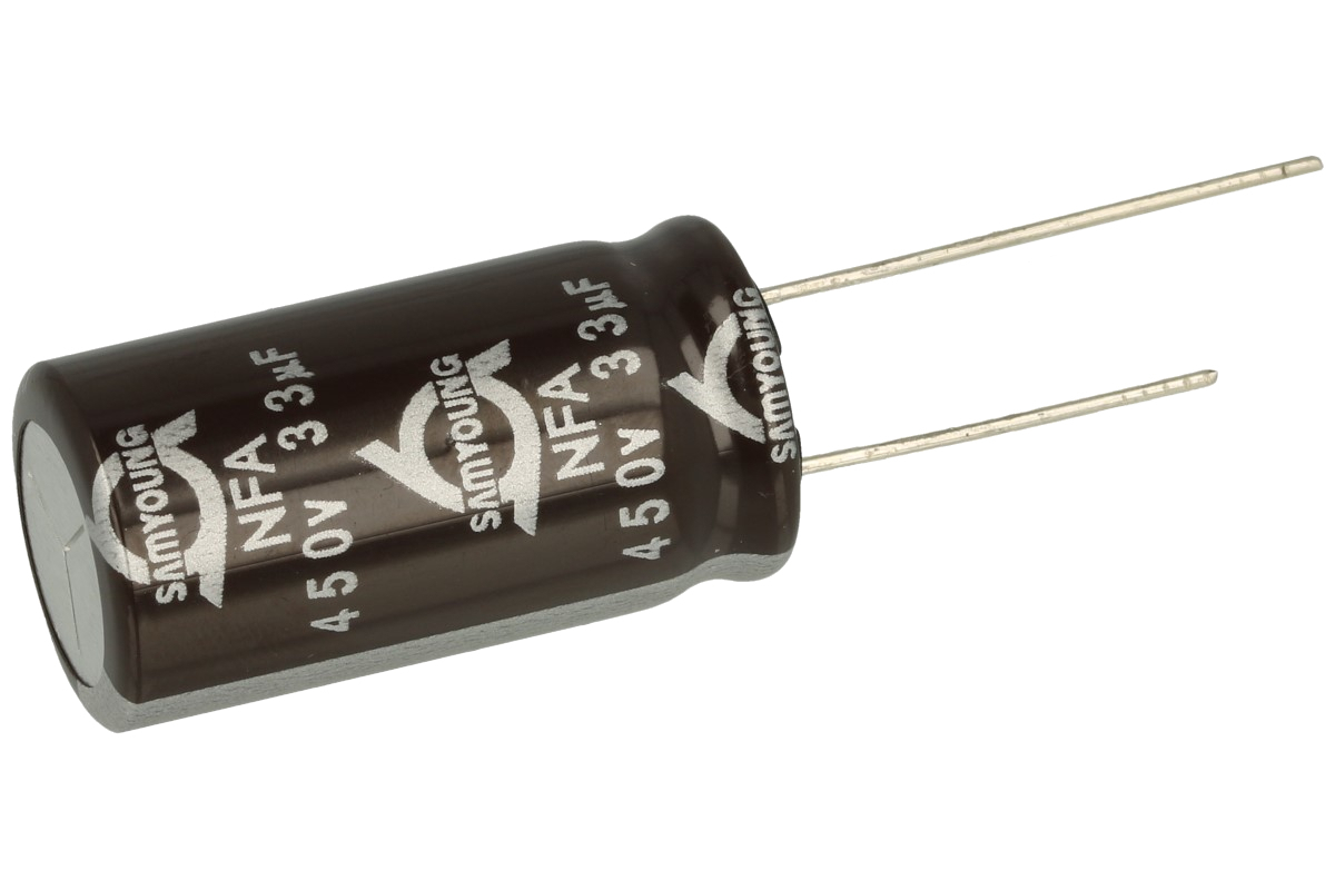 Kondensator; Samyoung; 33uF; 450V - Sklep elektroniczny - FIRMA PIEKARZ