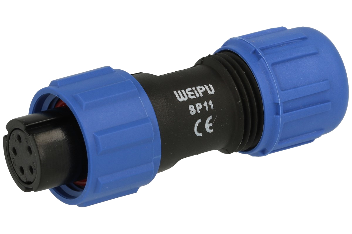 Plug; Weipu; SP1111/P5II-C; 5 ways - Electronic store - FIRMA PIEKARZ